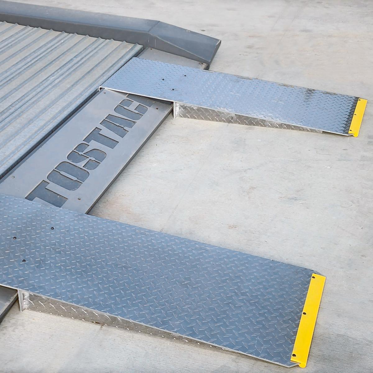 48-Inch Extended Approach Ramps for A6S Autostacker aluminum ramps ...
