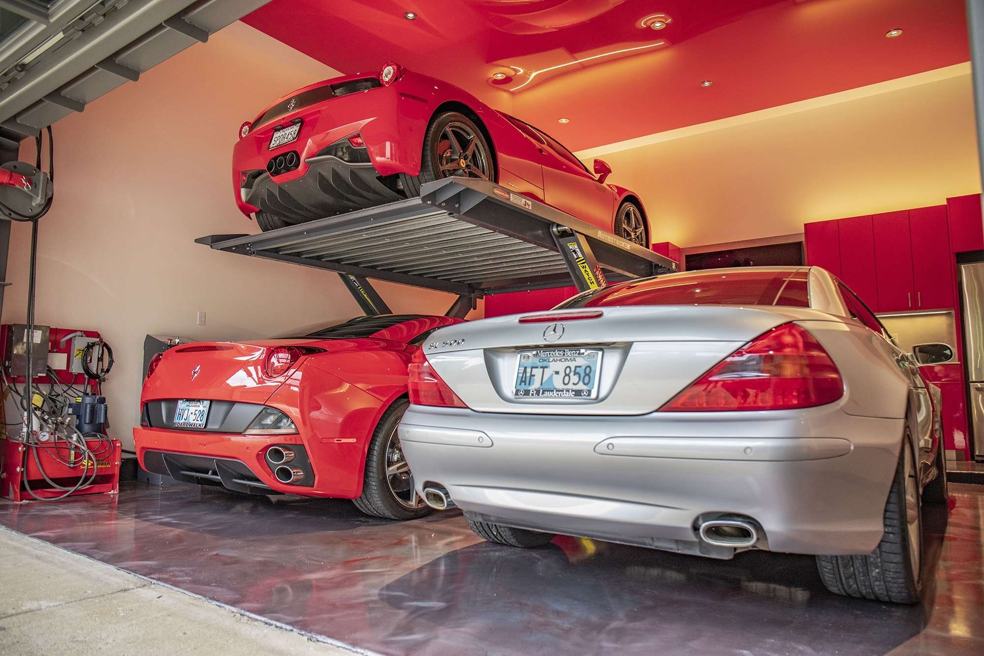 Autostacker Modern Low-Profile Parking Lift by BendPak