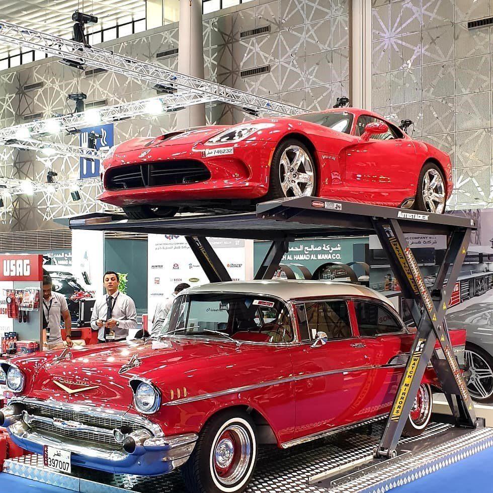 Autostacker Modern Low-Profile Parking Lift by BendPak