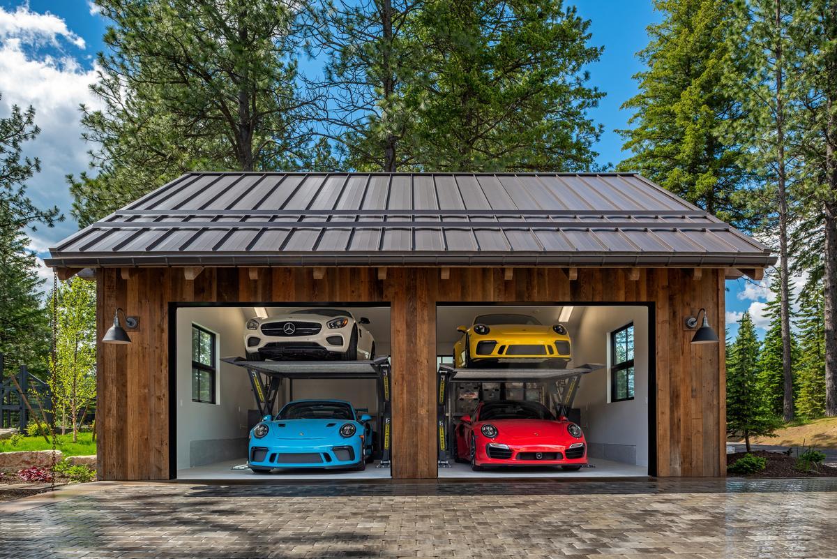 A6S-OPT1 220V 6,000-lb. Capacity Parking Lift Car Stacker 6,000-lb ...