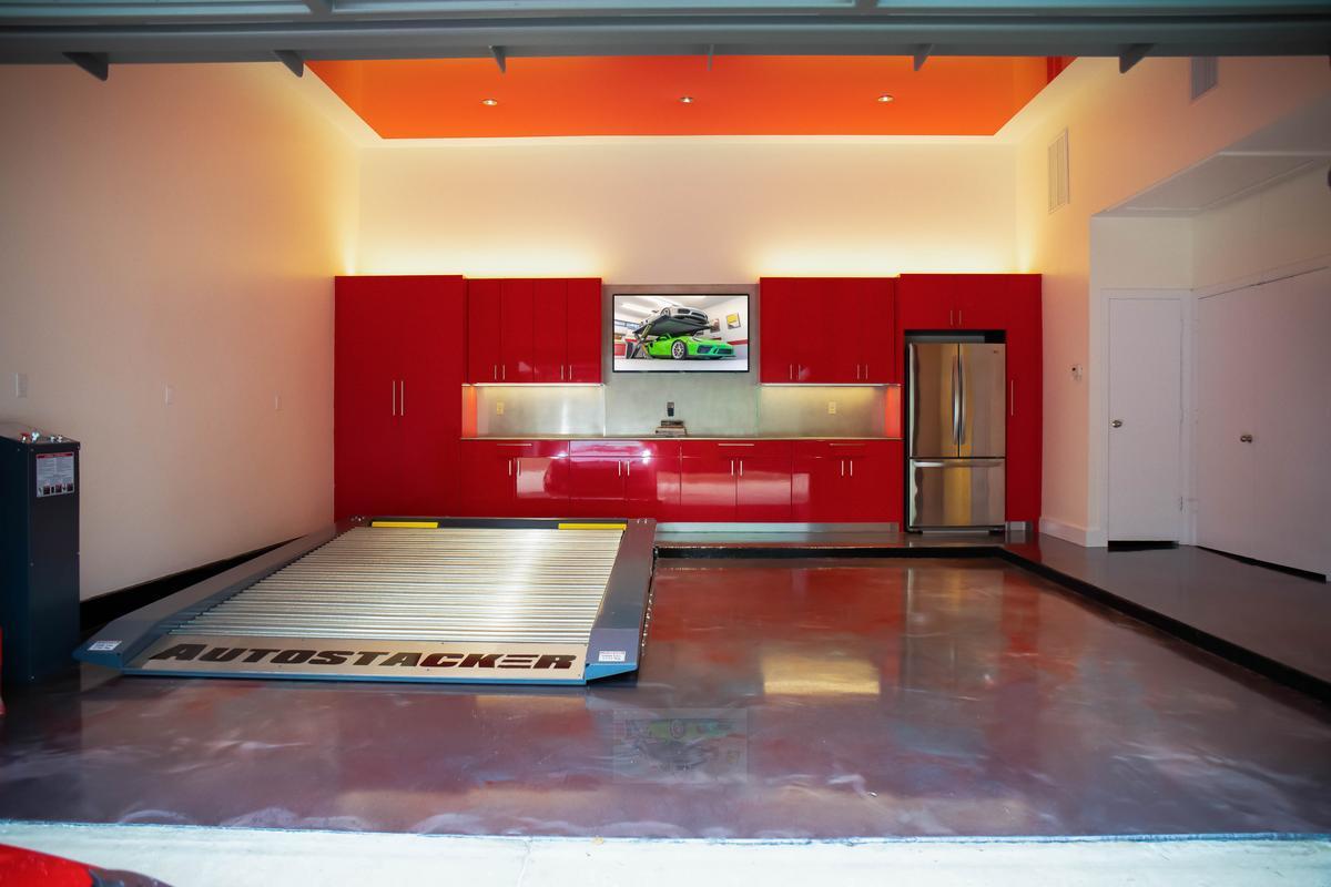 A6S-OPT1 220V 6,000-lb. Capacity Parking Lift Car Stacker 6,000-lb ...